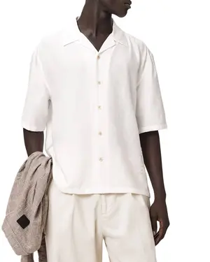 ALLSAINTS Purley Oversized Fit Shirt - Tern White