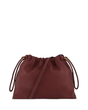 Vince Sarai Leather Crossbody Bag - Sunset