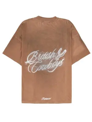 REPRESENT T-shirt "british Cowboys - Brown