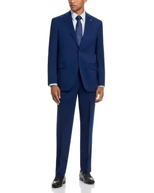 JACK VICTOR New York Solid Basic Suit - Blue