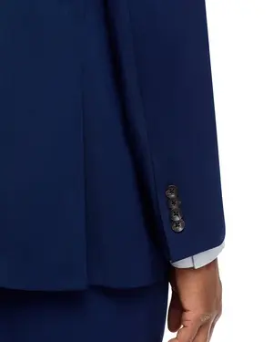 JACK VICTOR New York Solid Basic Suit - Blue