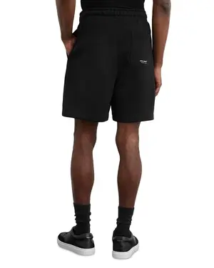 REISS Motorsport Relaxed Fit 18.5" Shorts - Washed Black