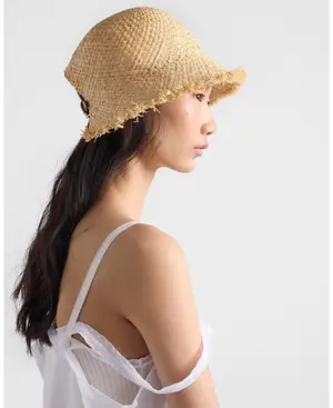 Prada Raffia Hat
