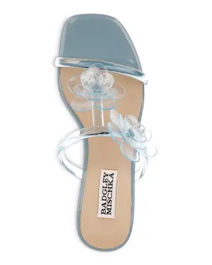 Badgley Mischka Xyra Sandals - Ice