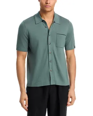 Rag & Bone Conrad Silk Blend Shirt - Frrst