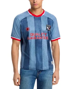 Rag & Bone Miramar Quality Guaranteed Soccer Jersey - Indigo