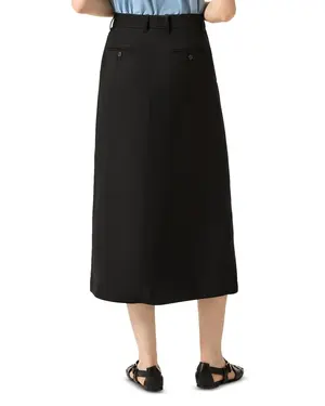 ARGENT Tailored Midi Skirt
