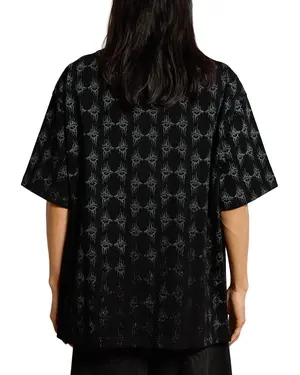 PLEASURES Judgment Logo Graphic T-shirt