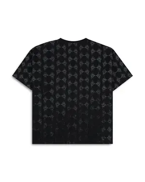 PLEASURES Judgment Logo Graphic T-shirt