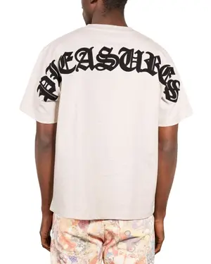 PLEASURES Neural Regular Fit Logo T-shirt