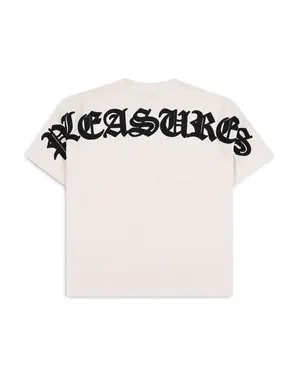 PLEASURES Neural Regular Fit Logo T-shirt