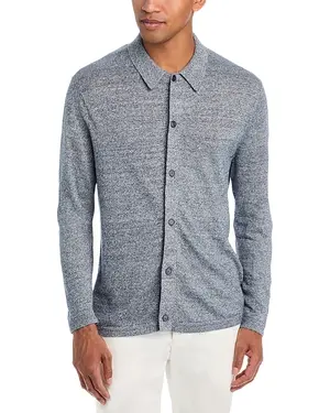 Michael Kors Mouline Button Shirt - Midnight