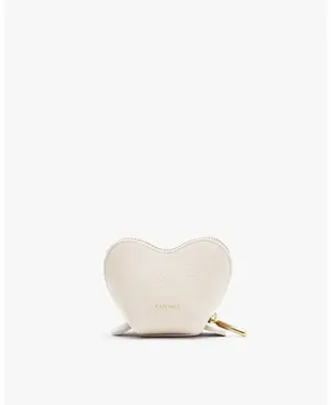 Cuyana Tiny Heart Case - Ecru