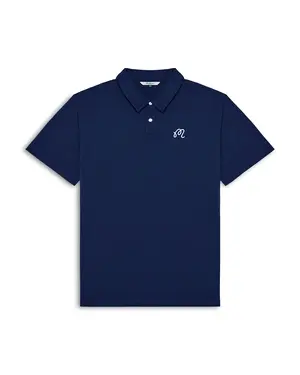 MALBON Fairway Polo Shirt - Navy