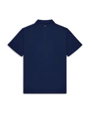 MALBON Fairway Polo Shirt - Navy