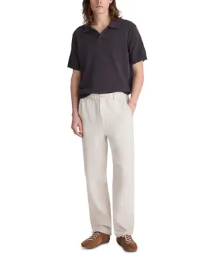 Madewell Regular Fit Linen Pants - Bleached