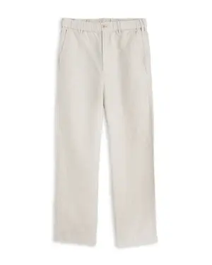 Madewell Regular Fit Linen Pants - Bleached
