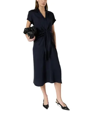 Gerard Darel Rosy Tie Front Dress