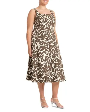 ESTELLE Sylvia Floral Print Dress