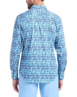 Robert Graham Westmoreland Chainlink Woven Shirt