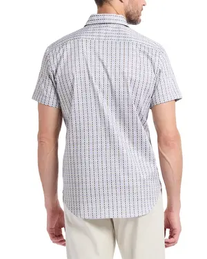 Robert Graham Abbotswell Printed Short Sleeve Woven Shirt
