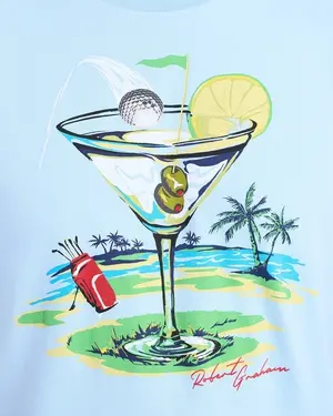 Robert Graham Hole In Fun Short Sleeve Graphic Tee
