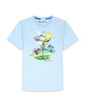 Robert Graham Hole In Fun Short Sleeve Graphic Tee
