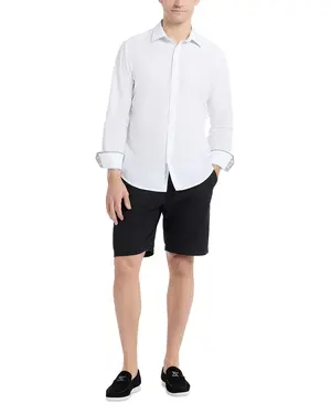 Robert Graham Dixton Regular Fit Shorts - Black