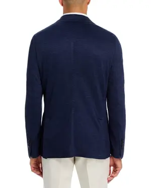 MAURIZIO BALDASSARI Wool, Linen, & Silk Jersey Unstructured Sport Coat