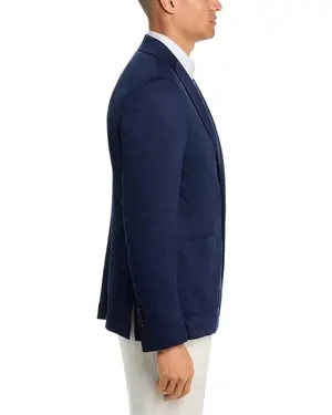 MAURIZIO BALDASSARI Wool, Linen, & Silk Jersey Unstructured Sport Coat