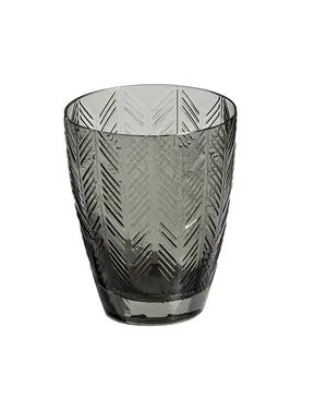 Missoni Zig Zag Water Glass, Set Of 6 - Grey