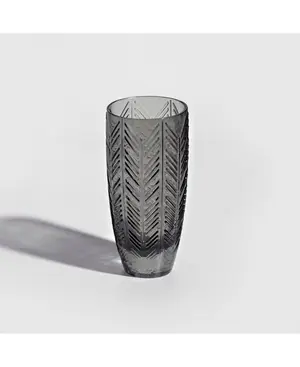 Missoni Zig Zag Champagne Glasses, Set Of 6 - Grey