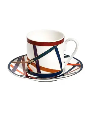 Missoni Nastri Coffee Cup & Saucer, Set Of 6 - Multicolor
