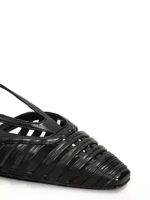 BIANCADI Caged Slingback Pumps