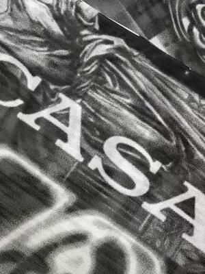 Casablanca Rave Collage Patchwork-print T-shirt