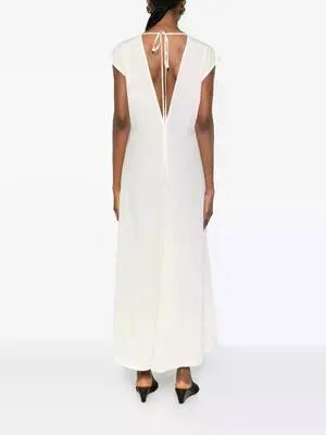 COVERT V-neck Back-tie Maxi Dress