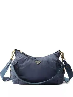 Prada Re-nylon And Leather Large Explore Bag
