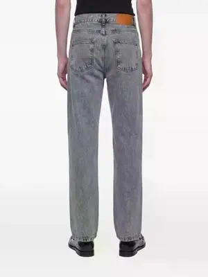 SECOND / LAYER Big Papi Stonewashed Jeans - Grey