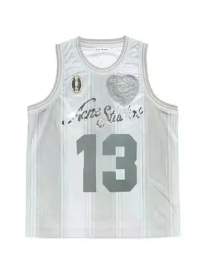 Acne Studios Logo-print Tank Top - Grey