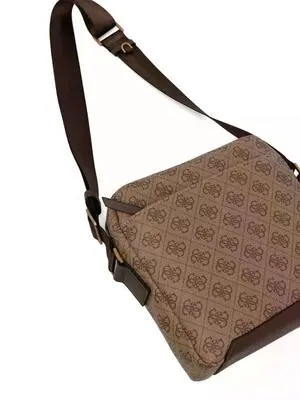 Guess Monogram-print Logo-plaque Belt Bag