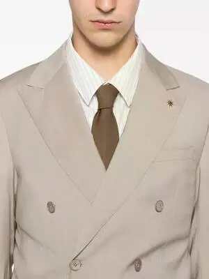 MANUEL RITZ Double-breasted Suit - Neutrals