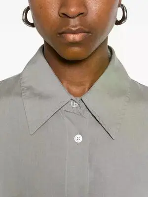Our Legacy Asymmetric Button-down Shirt - Grey