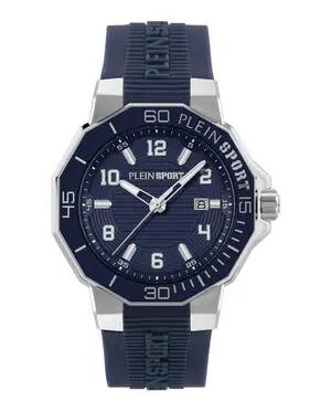 PLEIN SPORT Titan Silicone Strap Watch - Stainless Steel
