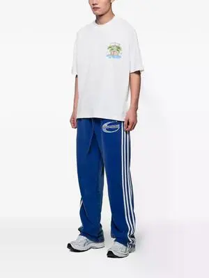 GODMADE Imperial Side-stripe Track Pants - Blue