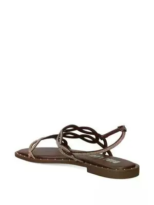 BIBI LOU Illion Crystal-embellished Sandals