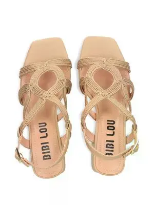 BIBI LOU Meli Slingback Sandals - Neutrals