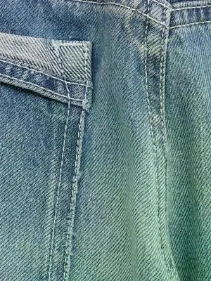 JULIE KEGELS Faded-effect Straight-leg Jeans