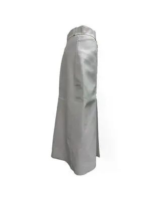 Balenciaga High-rise Leather Skirt