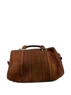 Burberry Nevinson Python Bowling Bag