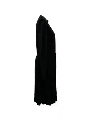 Diane Von Furstenberg V-neck Wrap Dress - Black